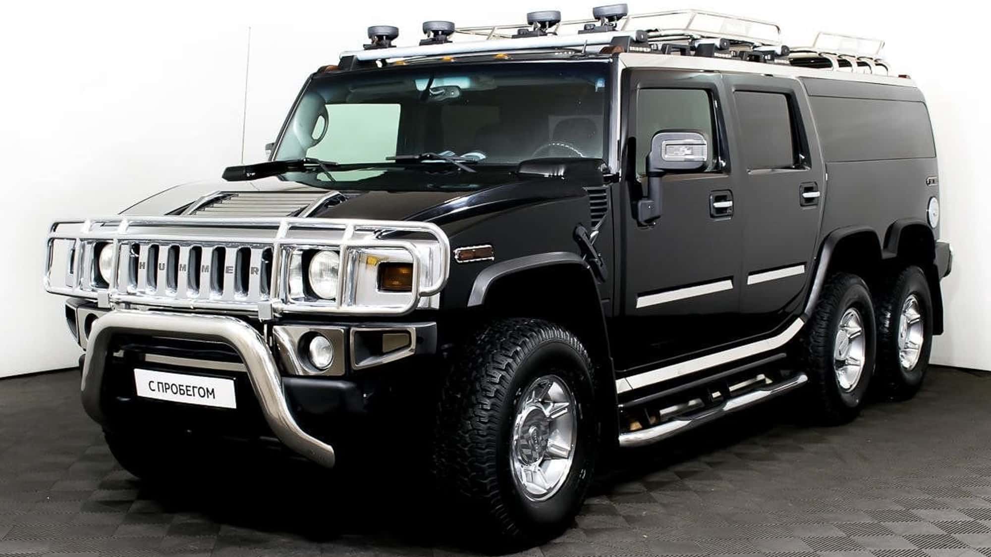 Hummer als 6x6 Dreiachser: Panzer-SUV aus vierter Hand