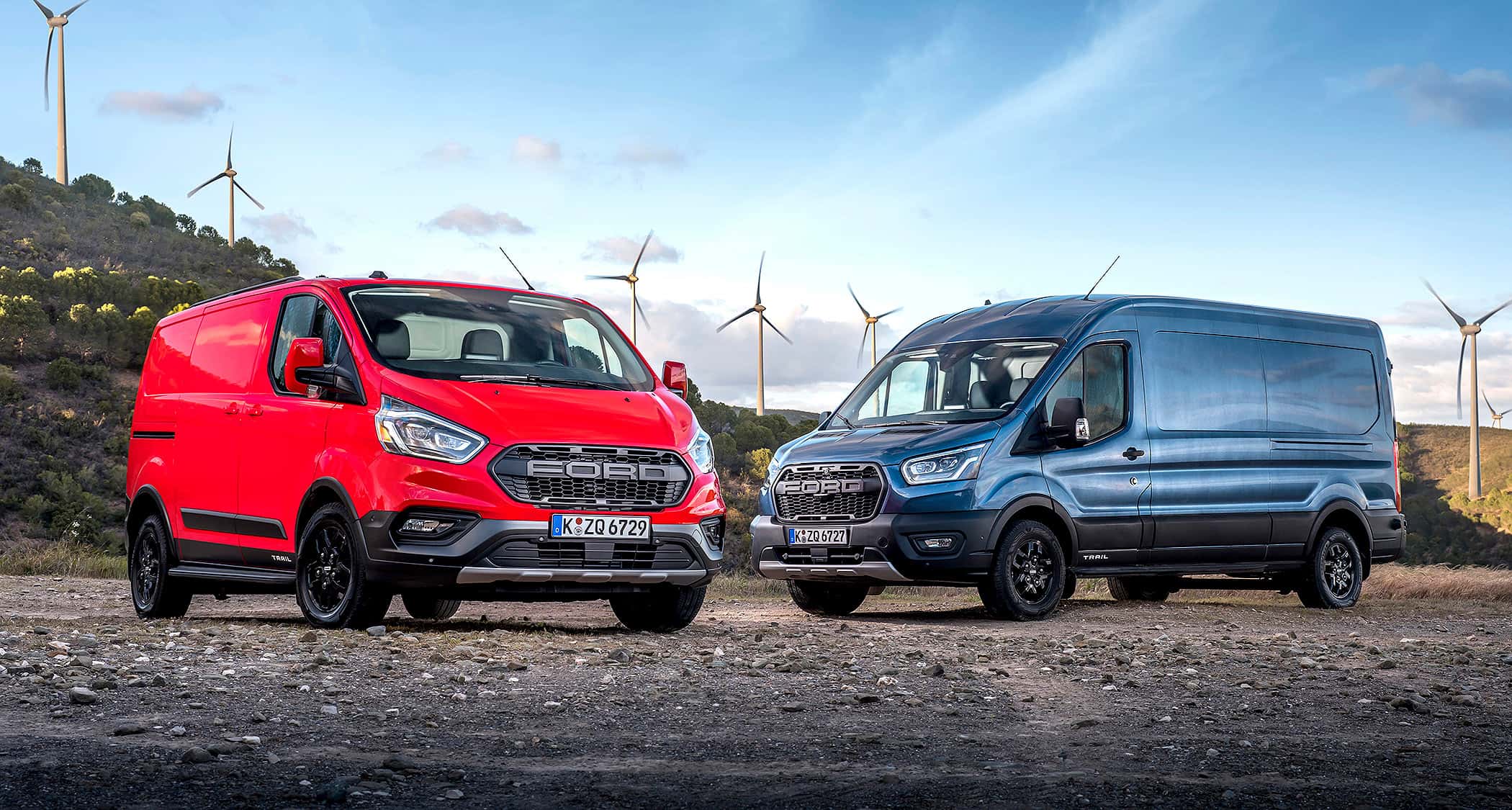 Trail- und Active-Ausstattungen: Ford-Nutzfahrzeuge werden SUViger