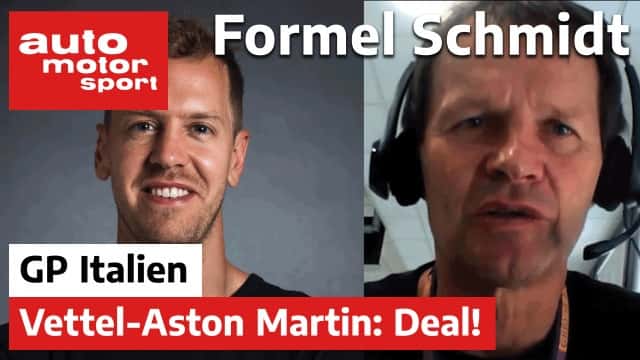 Formel Schmidt zum GP Italien 2020