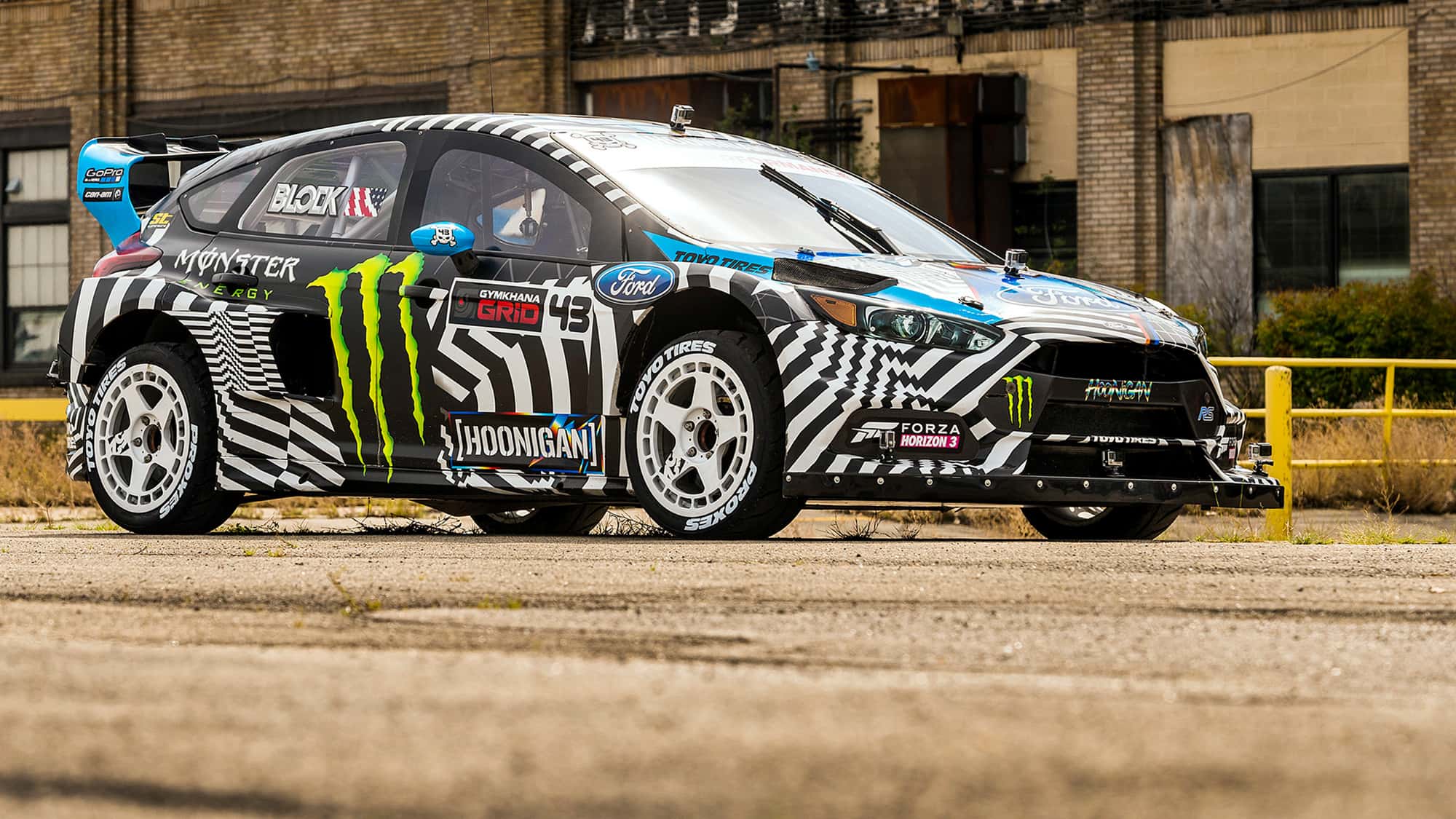 Ken Blocks Ford Focus RS RX zu verkaufen
