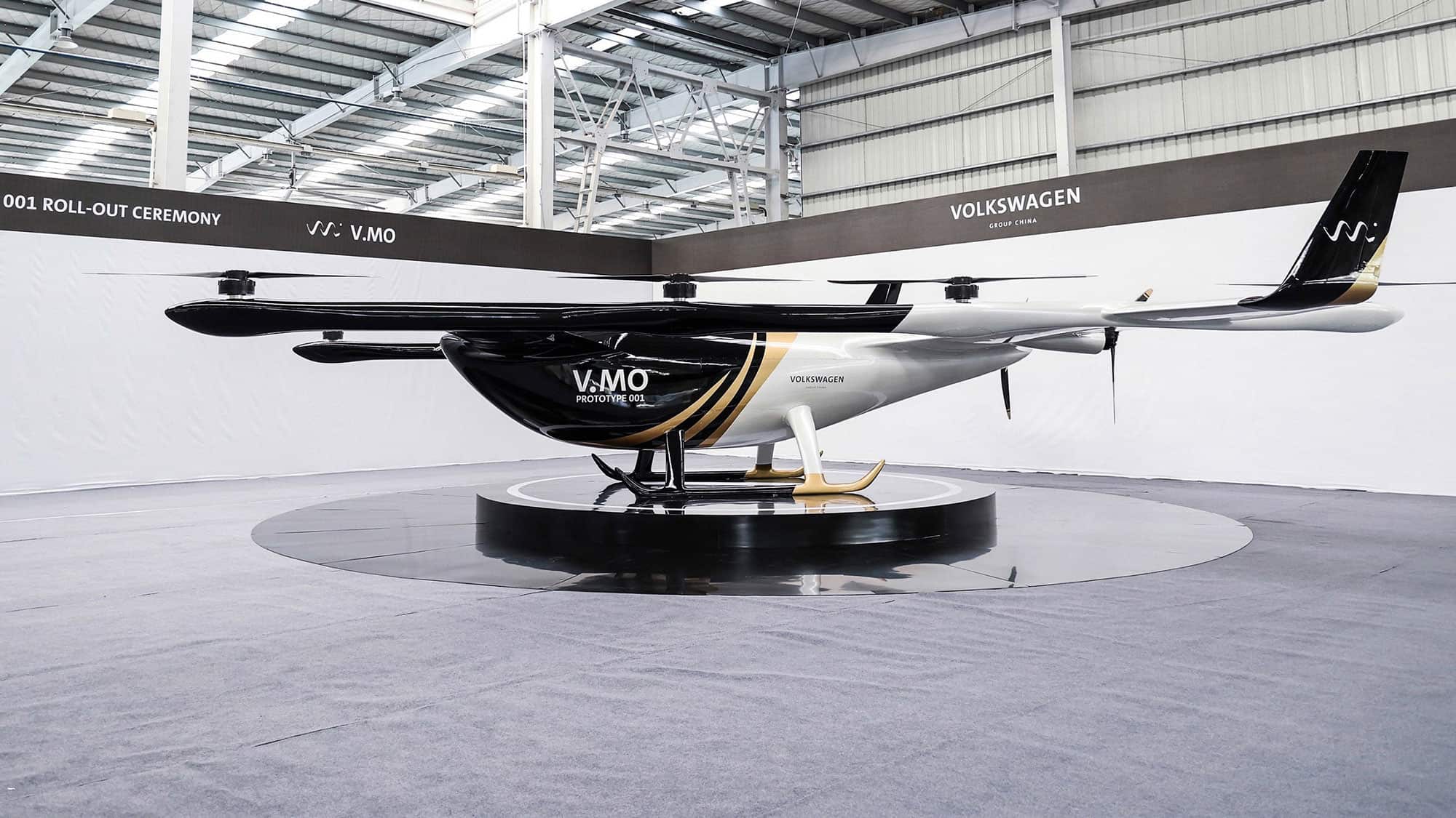 Volkswagen V.MO-Drohne als Flug-Shuttle
