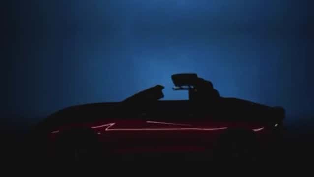 Der MG Cyberster im Teaser