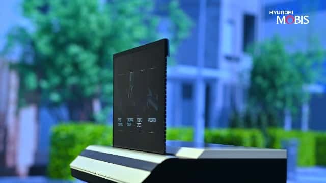 Im Video | Hyundai Mobis Tech präsentiert rollbares Display