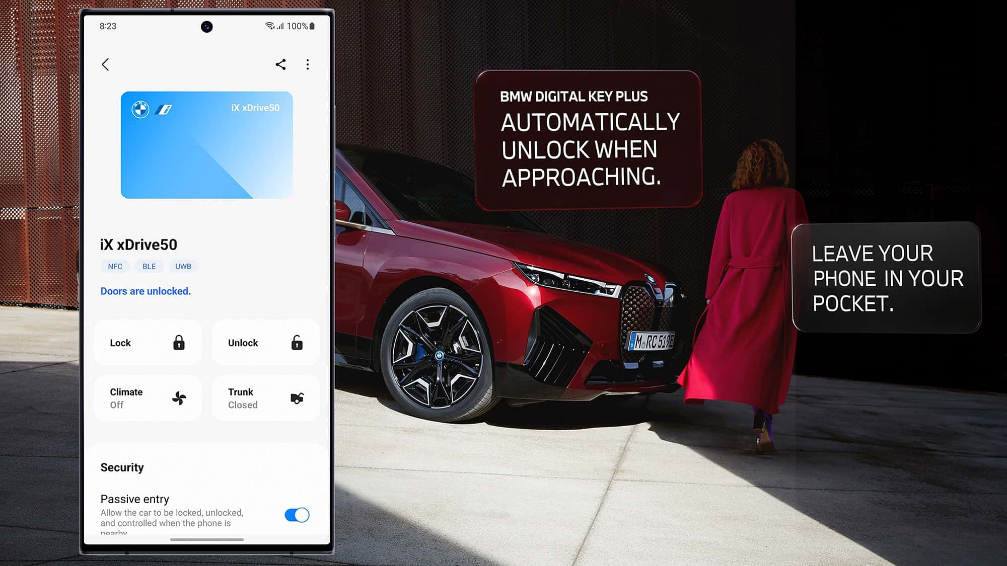 BMW Digital Key Plus für Apple- und Android-Smartphones