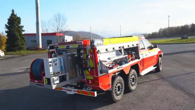Im Video | Hiload 6x6 Löschfahrzeug