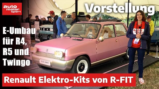 Die Renault Elektro-Kits von R-FIT für R4, R5 & Twingo im Video