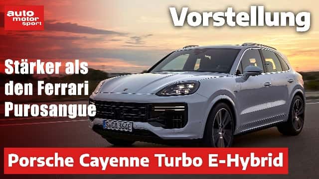 Porsche Cayenne Turbo E-Hybrid | Stärker als den Ferrari Purosangue