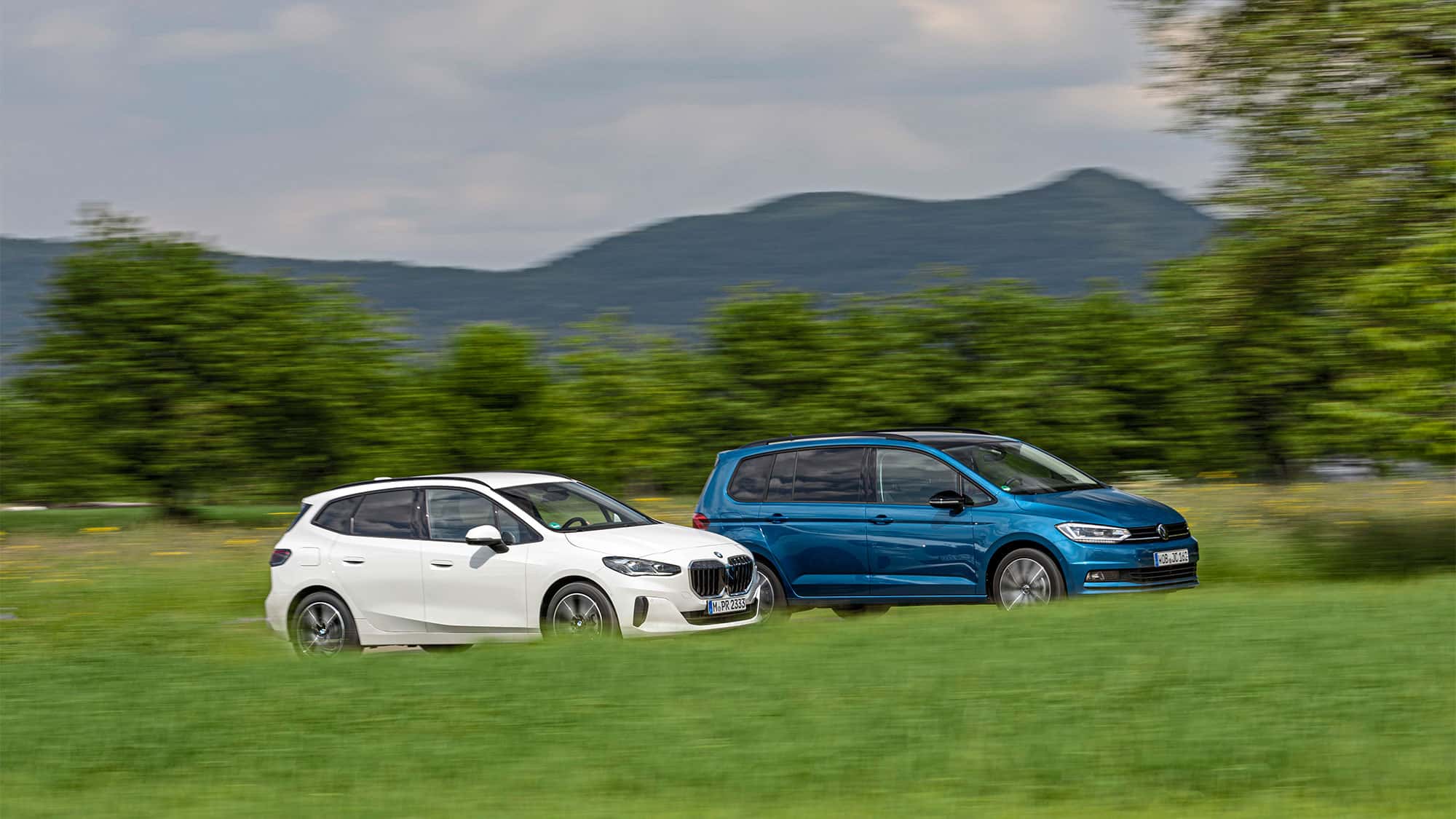 BMW 218i Active Tourer & VW Touran 1.5 TSI (Technische Daten)