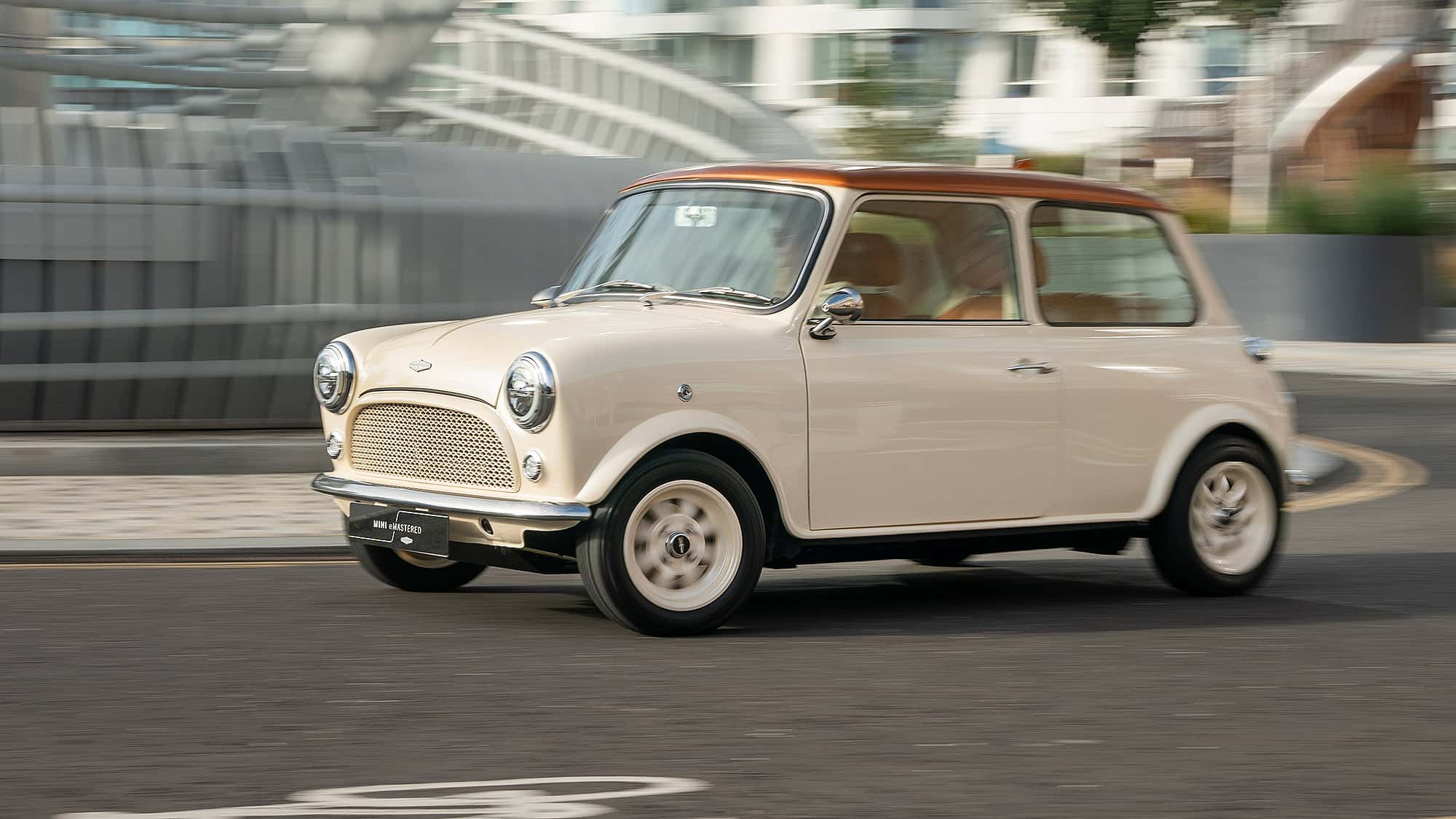 David Brown Mini E-Mastered: Classic Mini mit Elektroantrieb