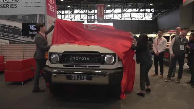 Im Video | Enthüllung Land Cruiser GDJ70-Serie TGS