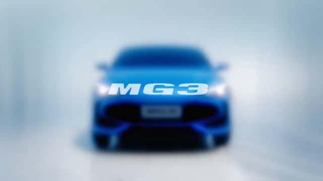 MG zeigt in einem Teaser die ersten Details des MG3