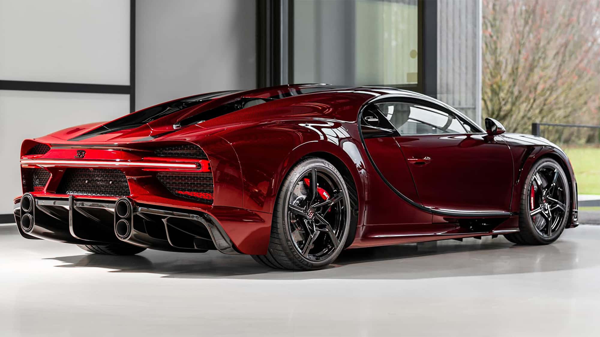 Bugatti Chiron Super Sport Red Dragon: Einzelstück für Singapur