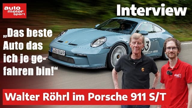 Interview | Walter Röhrl im Porsche 911 S/T