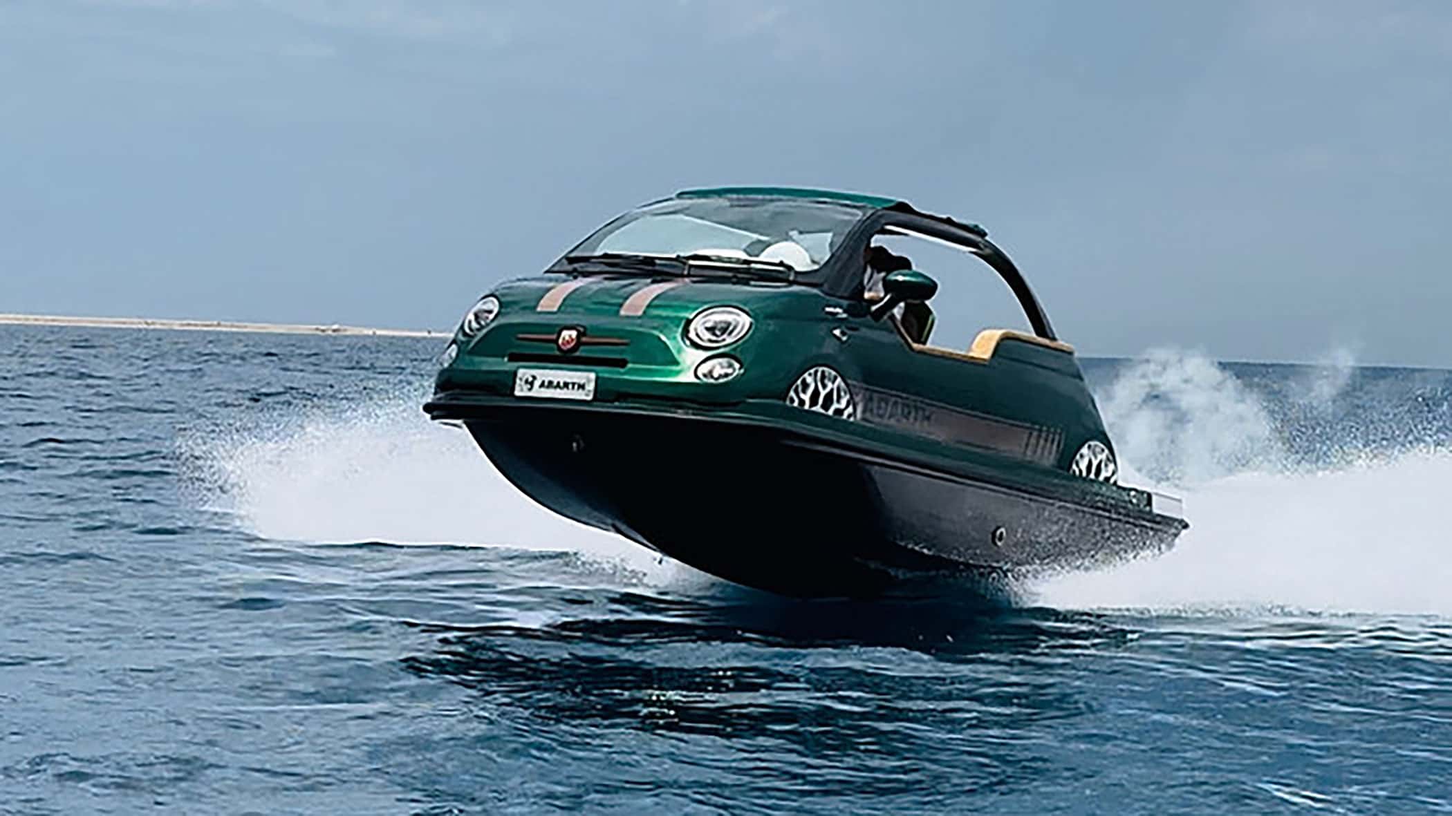 Abarth Offshore: Tender-Boot mit Stachel