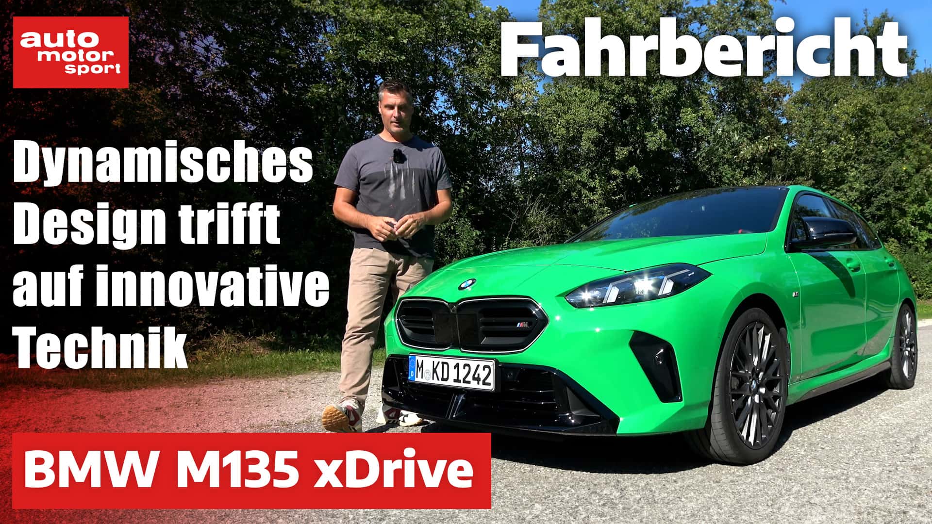 Fahrbericht | BMW M135: Neues Design & Iconic Glow Kühlergrill