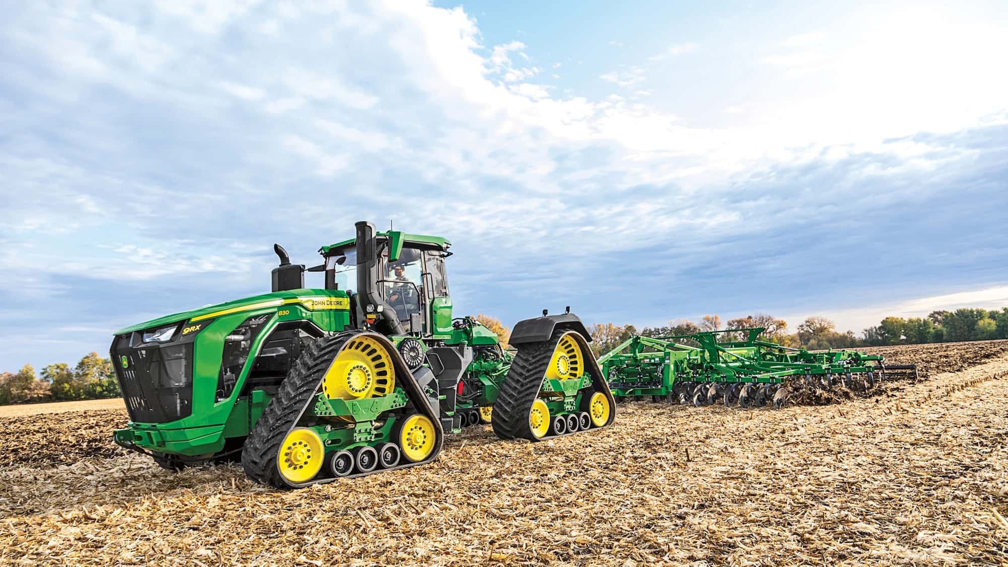 John Deere 9RX Raupentraktor: Der stärkste Traktor der Welt