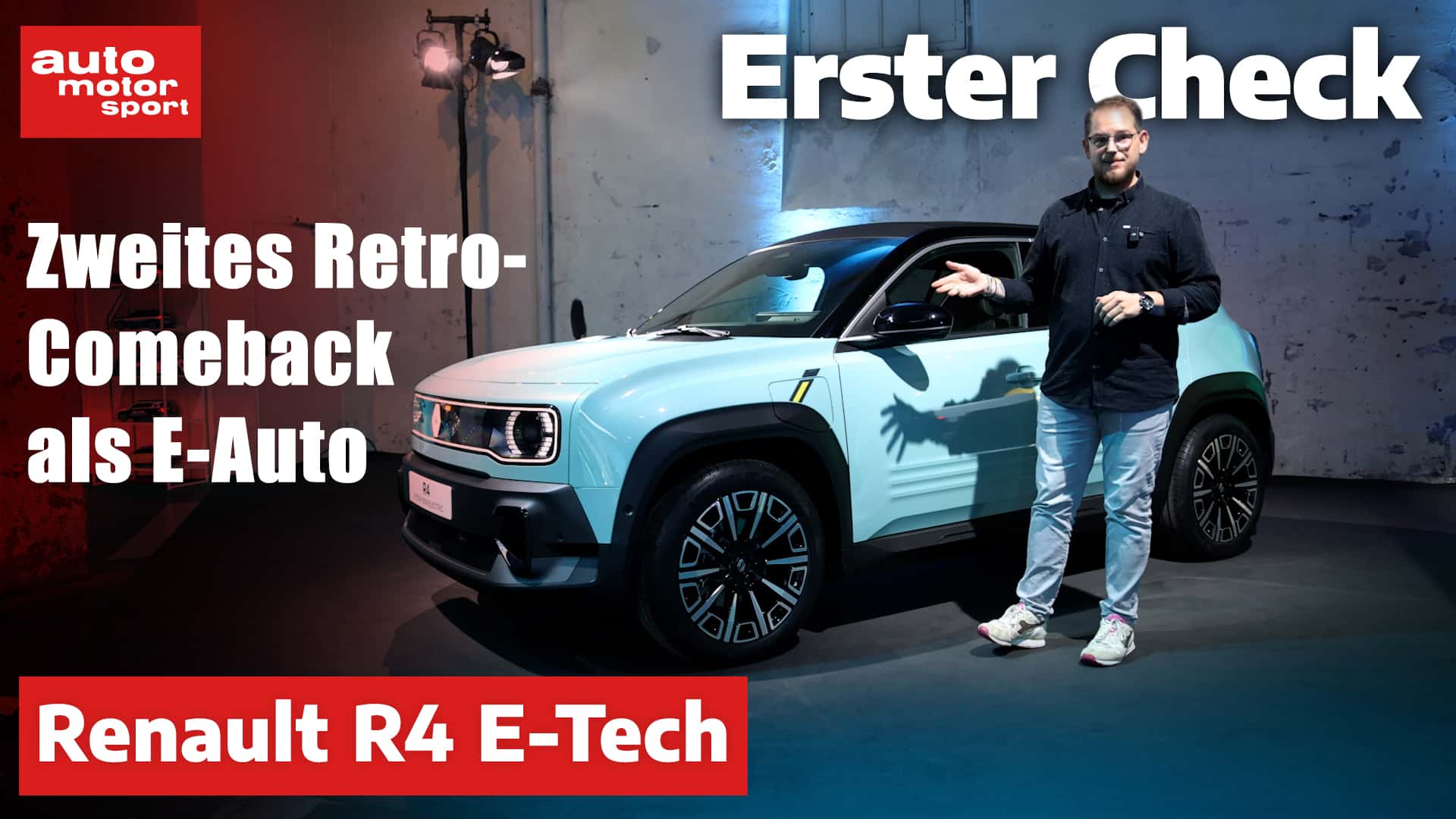 So sitzt es sich im neuen Renault R4 E-Tech