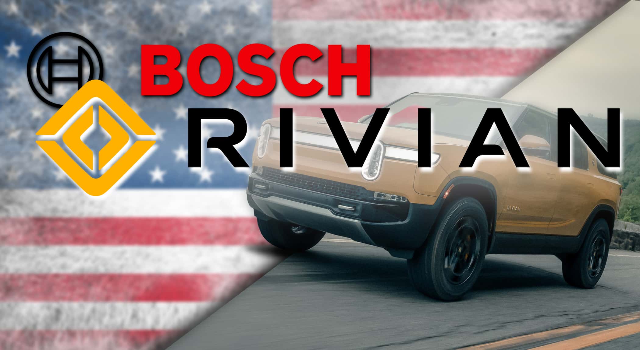 Klage in den USA: Bosch und Rivian liegen im Rechtsstreit