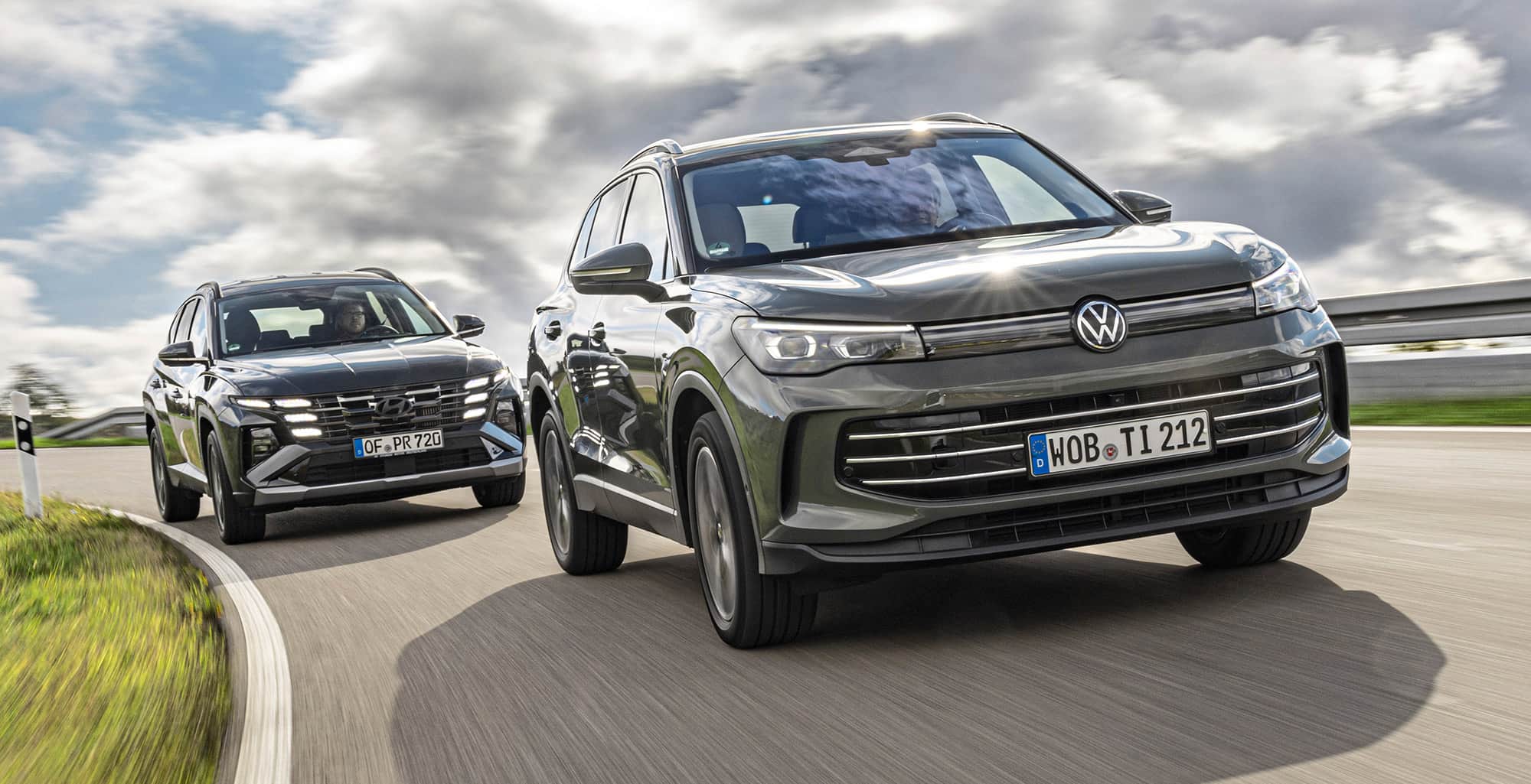Vergleichstest: Hyundai Tucson vs. VW Tiguan (Technische Daten)