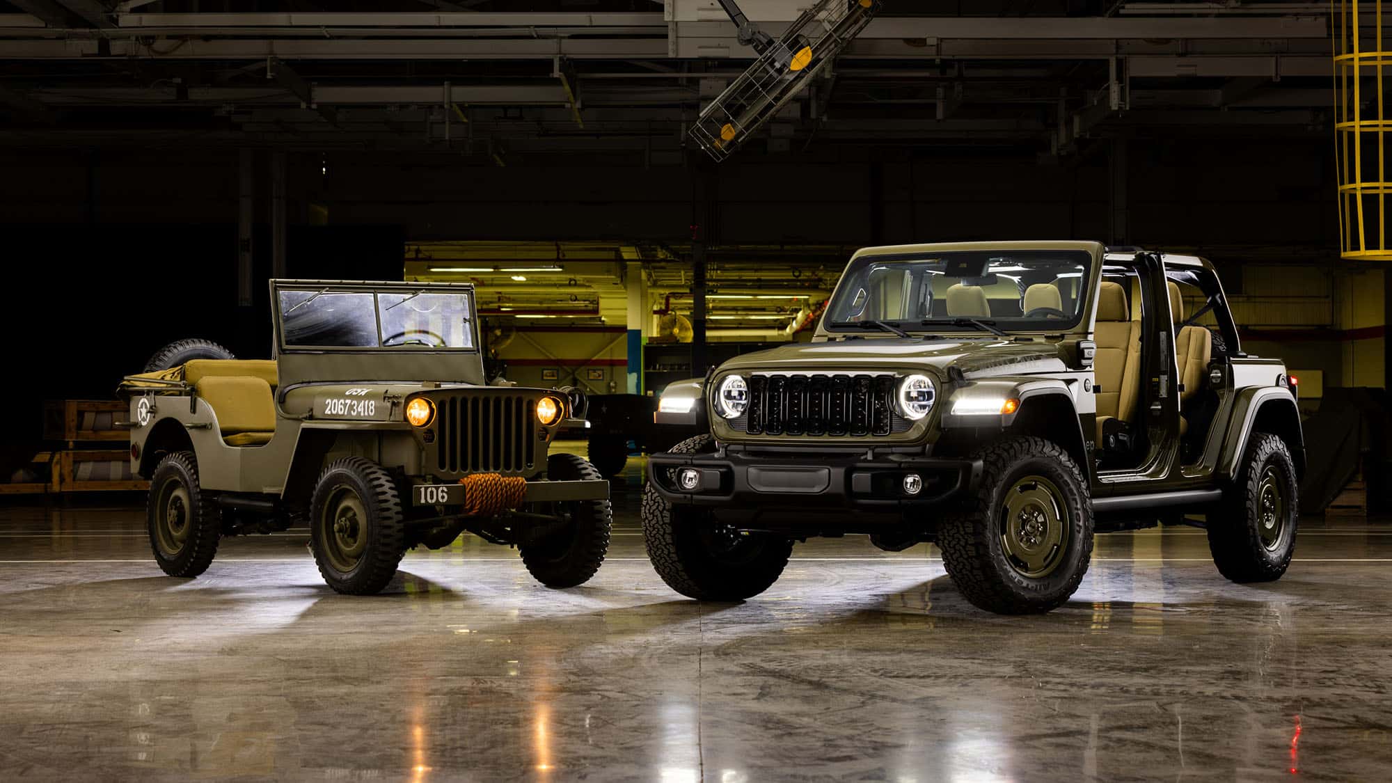 Willys 41´- Jeep Wrangler Sondermodell für die USA