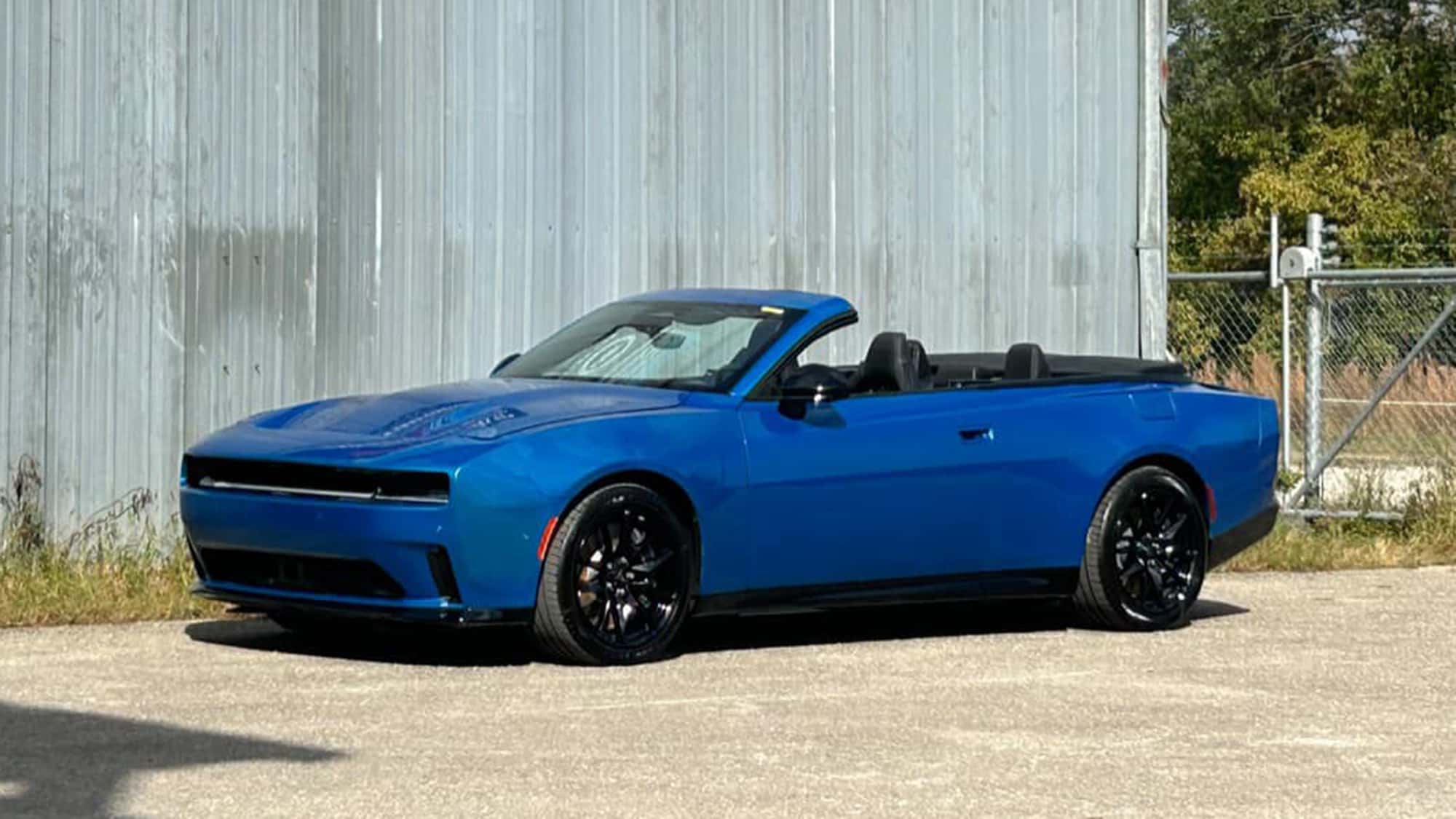 Dodge Charger Daytona EV Cabrio als Prototyp - der ist noch lange nicht ...