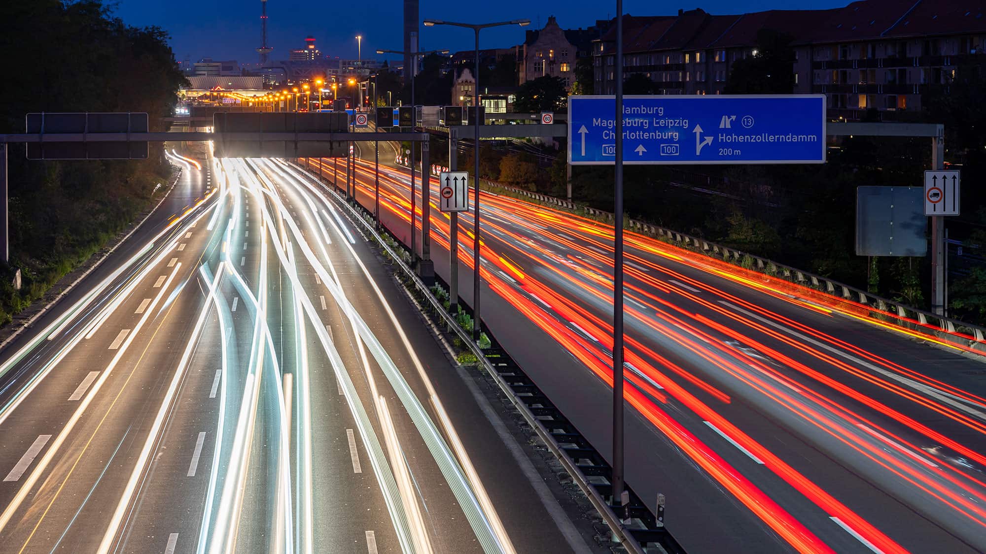 A100, A114, A103 und A111: Berliner Autobahnen bald ohne Licht