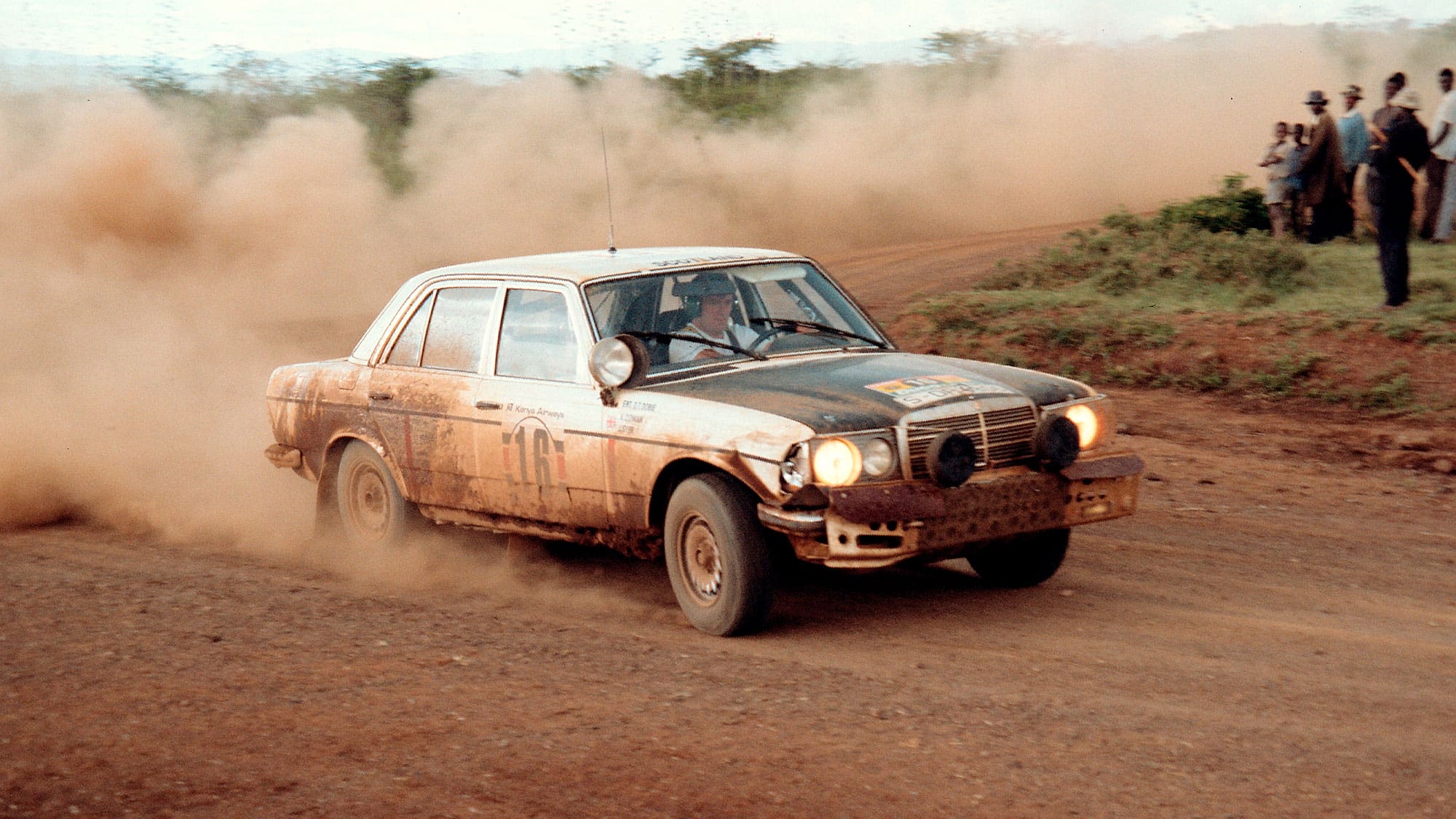 Mercedes 280E W123 London-Sydney-Rallye