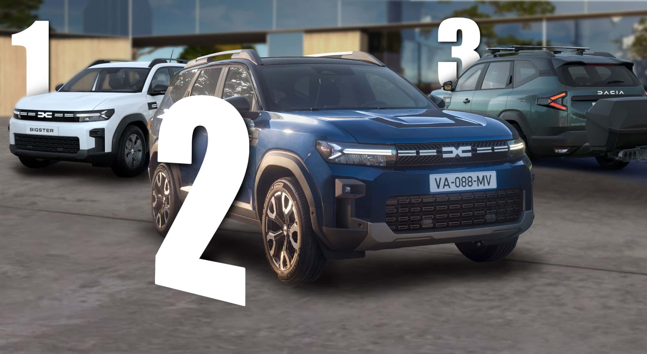 Drei Varianten des Dacia Bigster: Welcher Typ sind Sie?