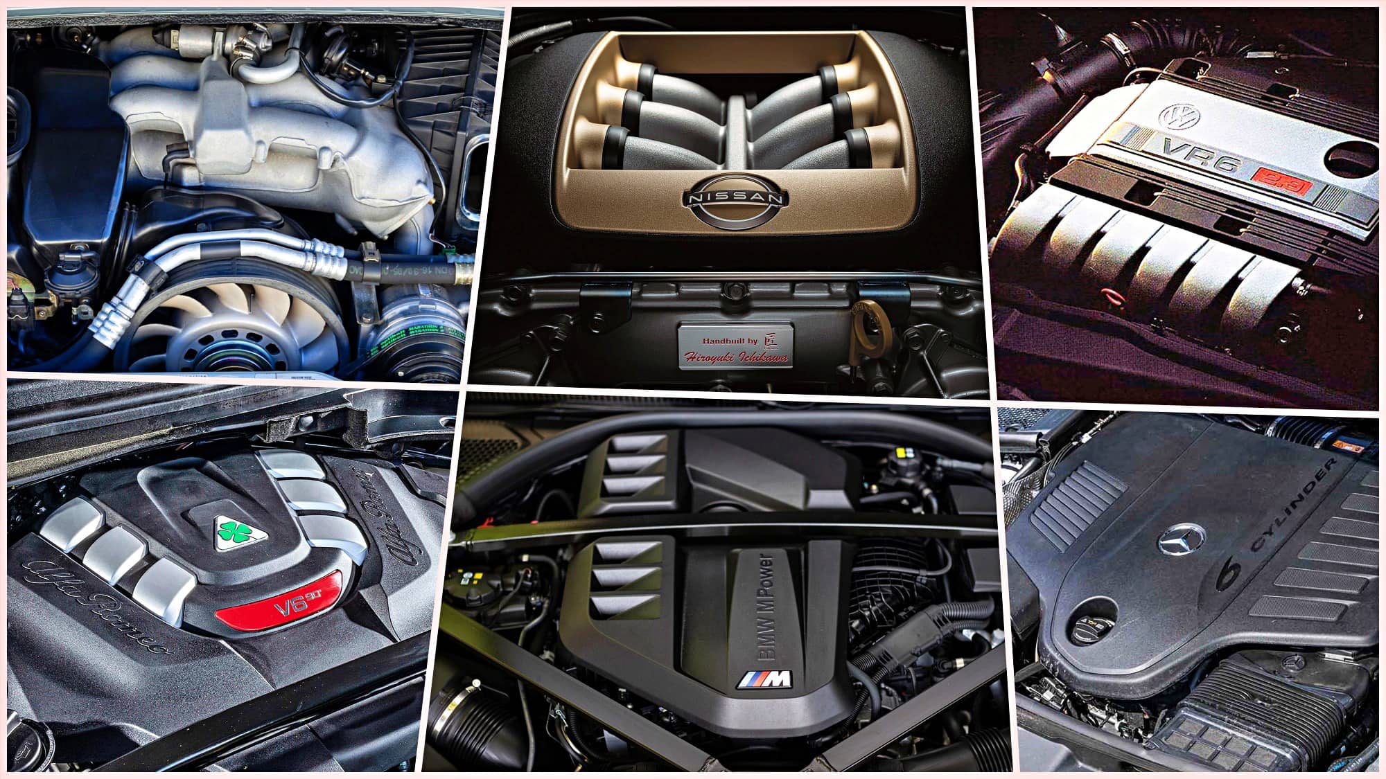 Von Boxer bis VR6: Die besten 6-Zylinder-Motoren der Welt