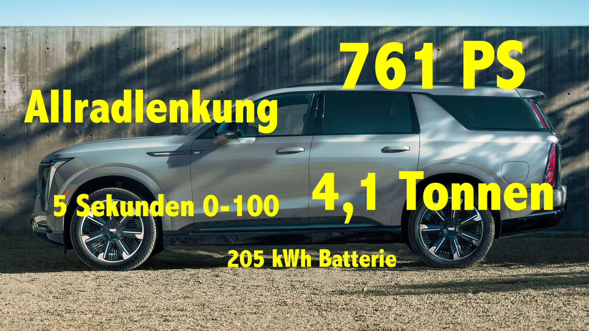 5,8-Meter-E-SUV: Die 5 irrsten Details von Cadillacs Elektro-Panzer