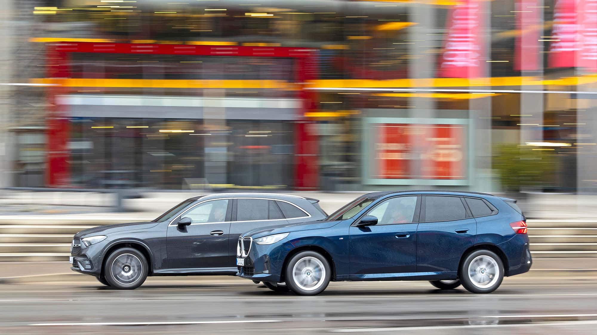 BMW X3 20d xDrive und Mercedes GLC 220d 4Matic: Diesel-SUV im Test