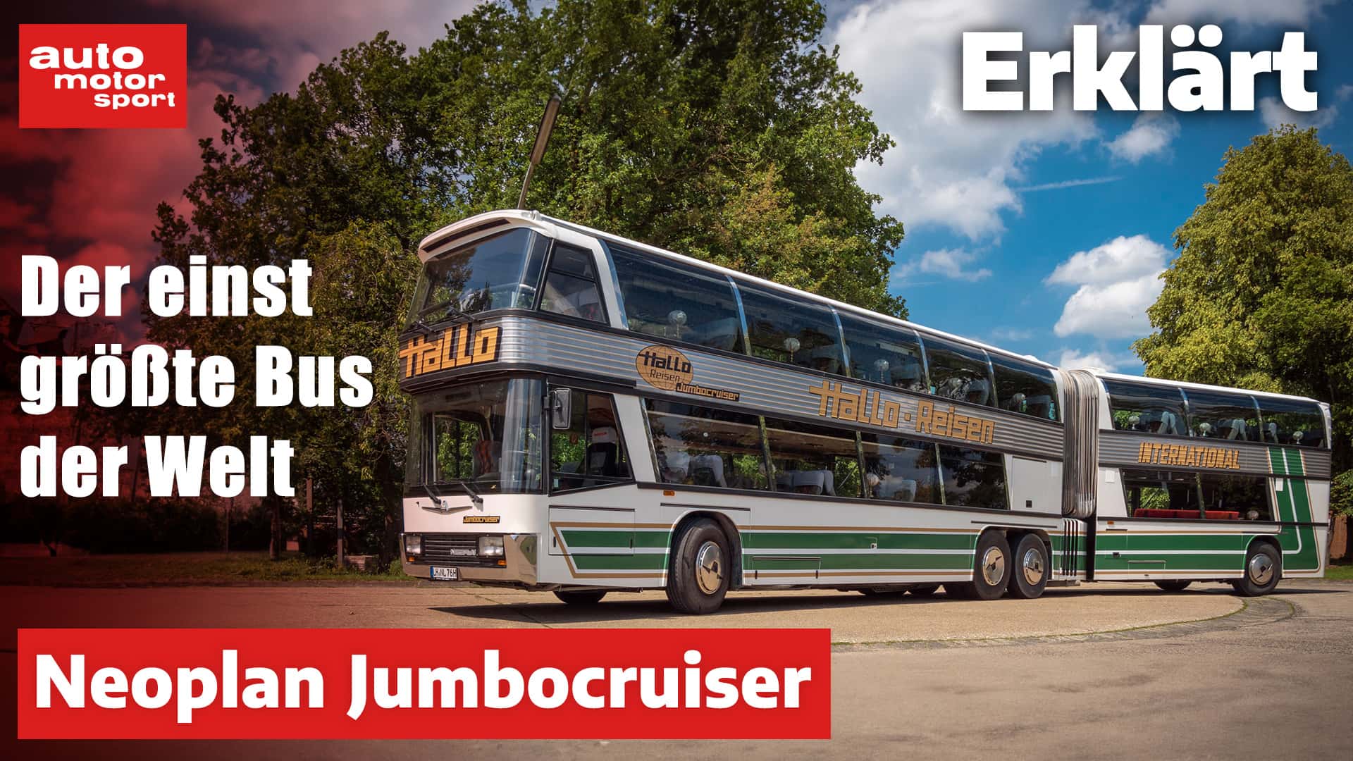 Neoplan Jumbocruiser: Der einst größte Bus der Welt