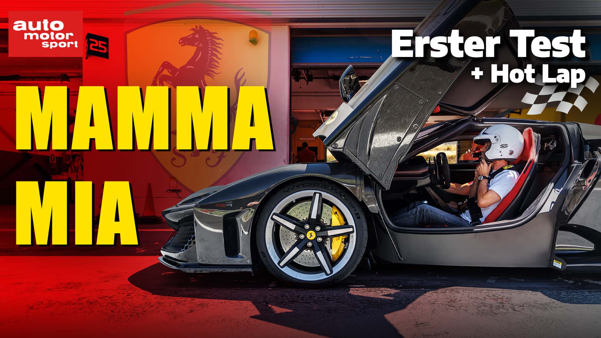 Erster Test | Ferrari F80 auf der Rennstrecke