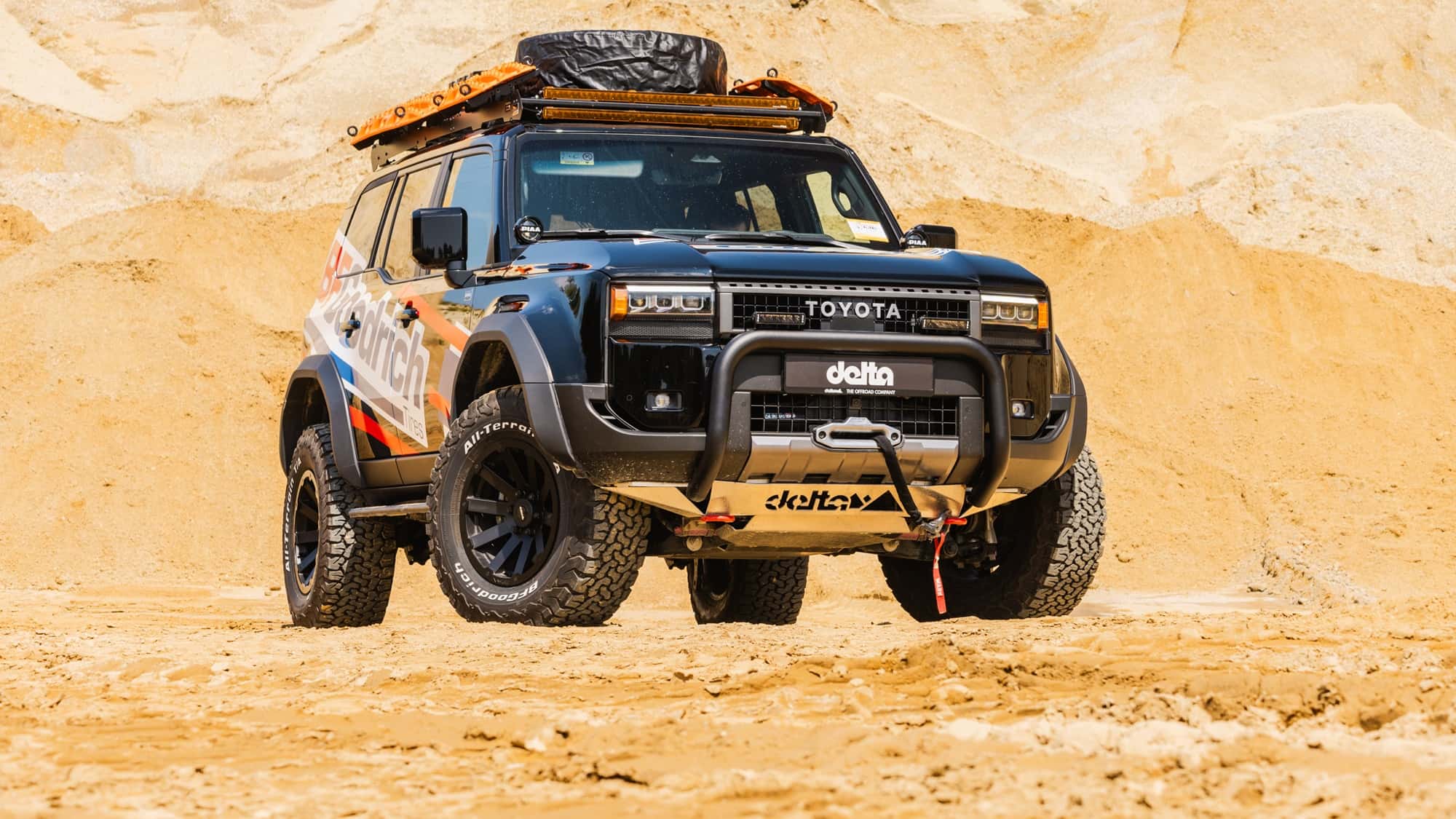 Der Toyota Land Cruiser wird zum Show-Star: Offroad-Tuning von Delta 4x4