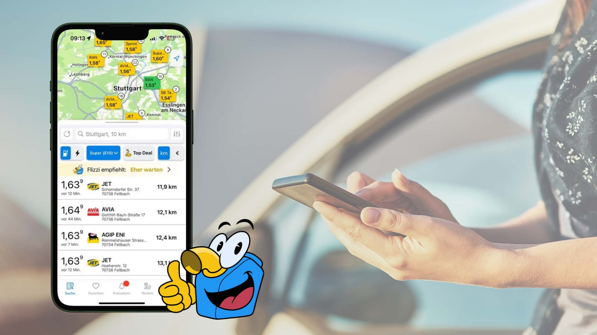 Mehr Übersicht und Komfort in der mehr-tanken App
