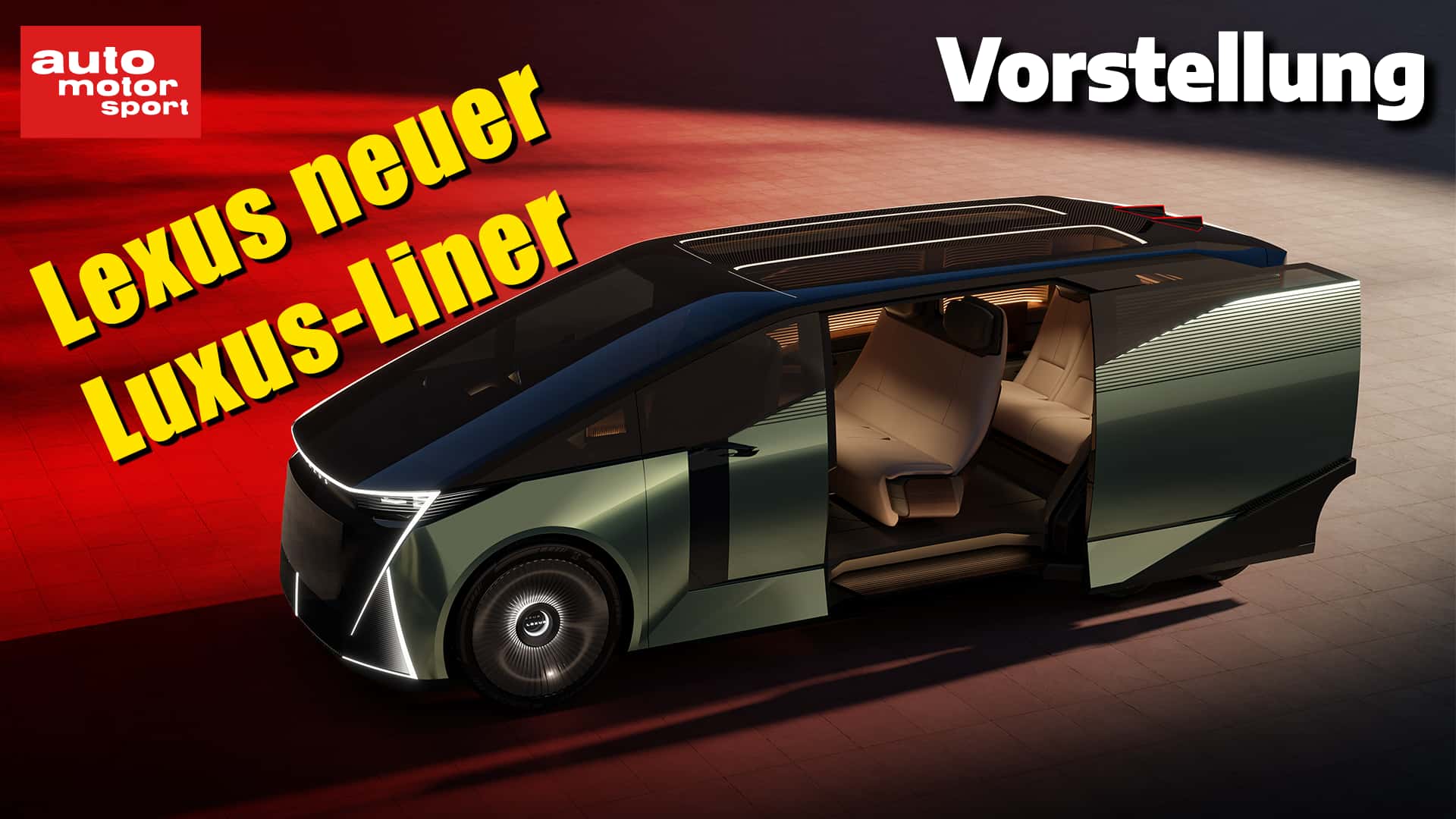 Lexus LS: Luxus-Limousine wird zum Dreiachser-Van