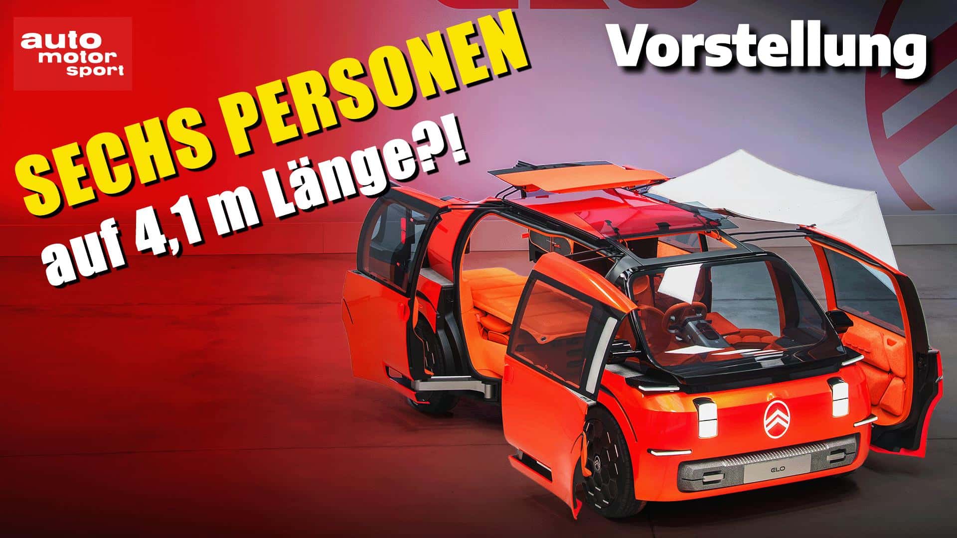 Vorstellung | Citroën präsentiert das Konzept "ELO*"