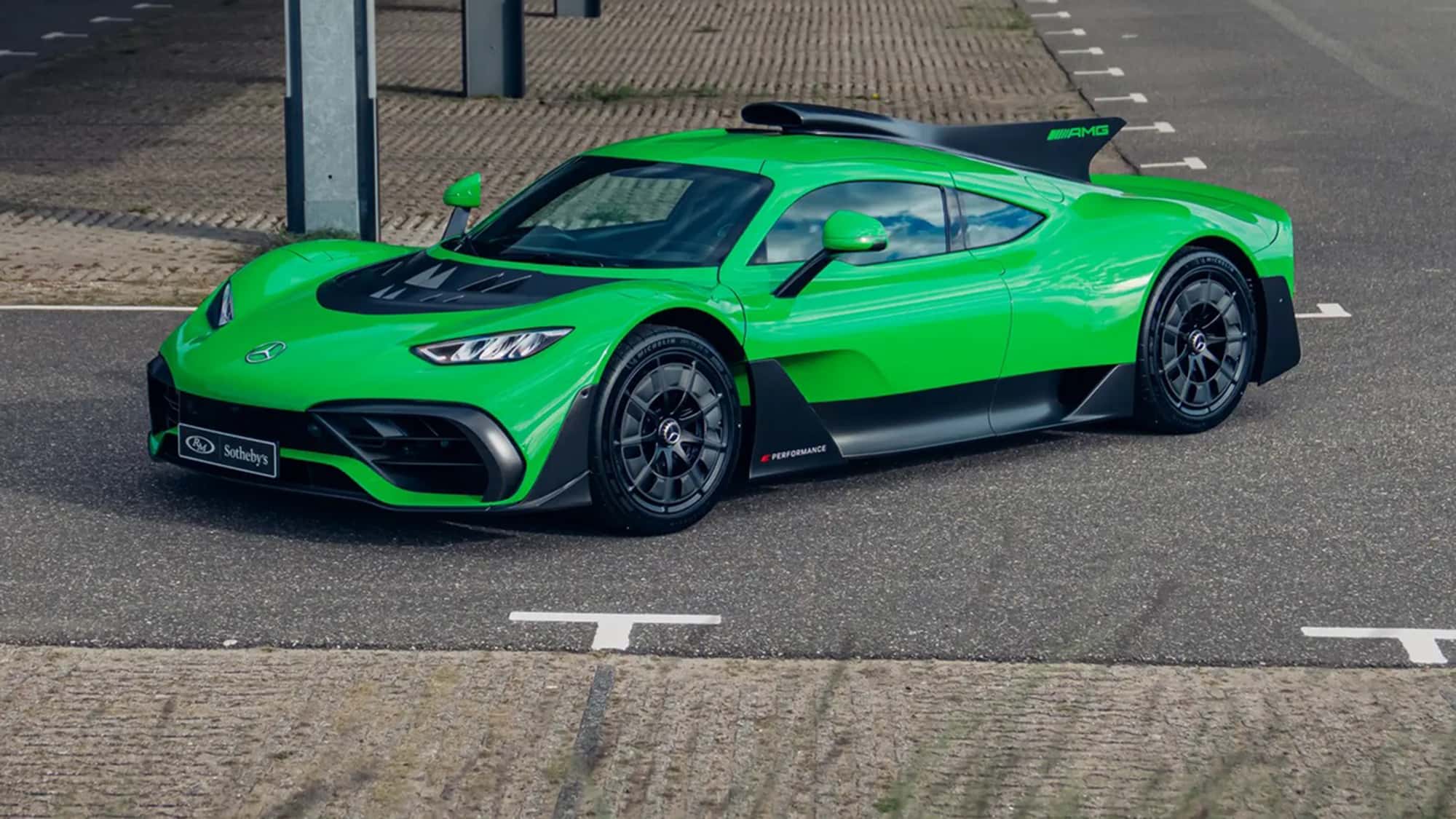 Reguläre Wartung eine Mercedes-AMG One: 37.610-Euro-Service nach 185 km
