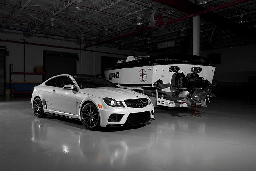 AMG-Powerboat mit 2.700 PS: C63 AMG Black Series fürs Wasser