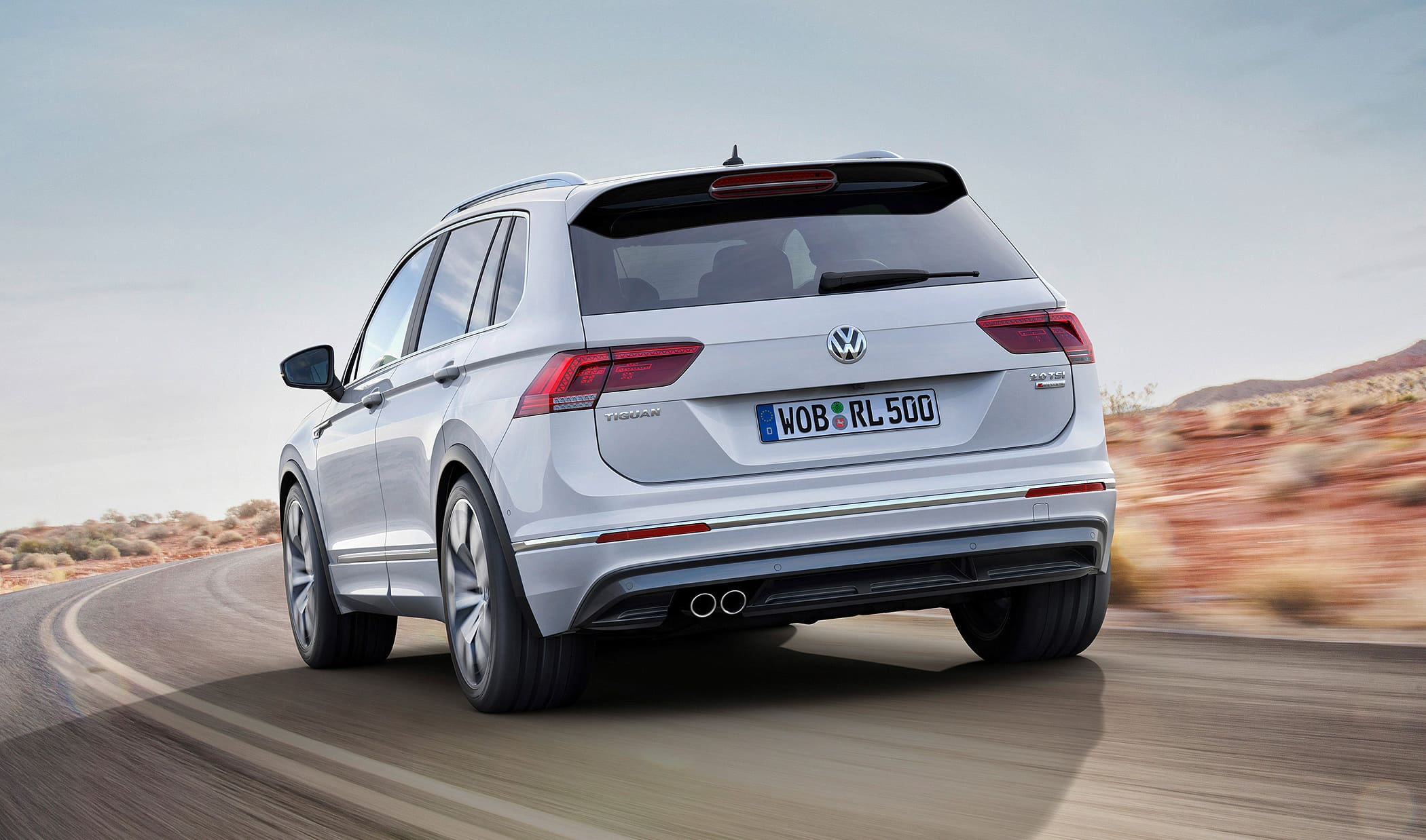 VW Tiguan R-Line: Spoiler kann wegfliegen