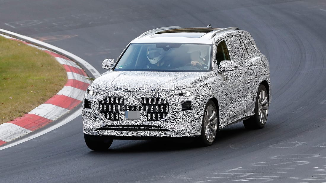 Erlkönig Audi Q9 und SQ9: Oberklasse-SUV greift GLS und X7 an... | Motors-Addict