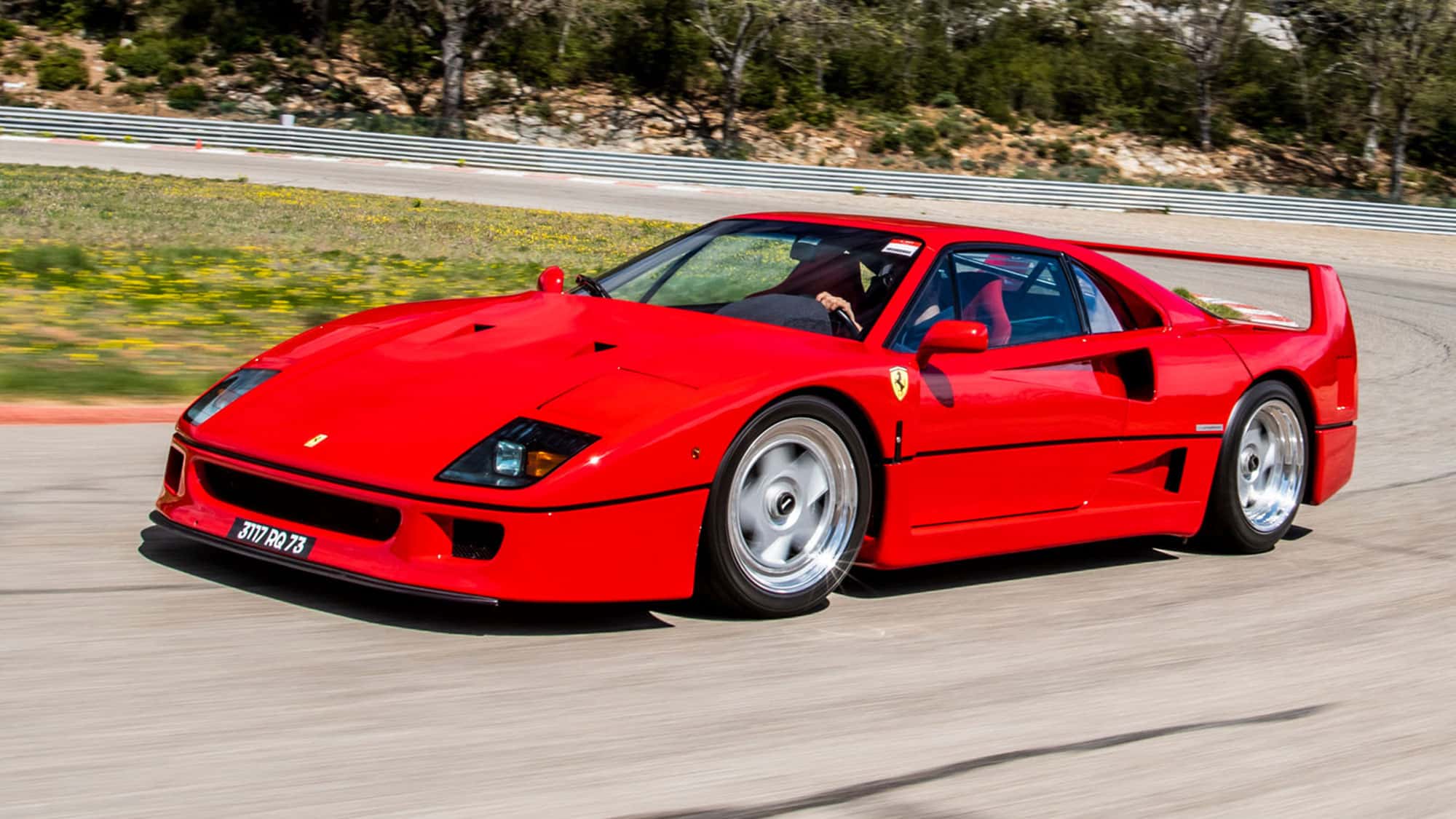 Ferrari F40 Red Logo Norev 127902 Ferrari F40 1987 Rot 1:12