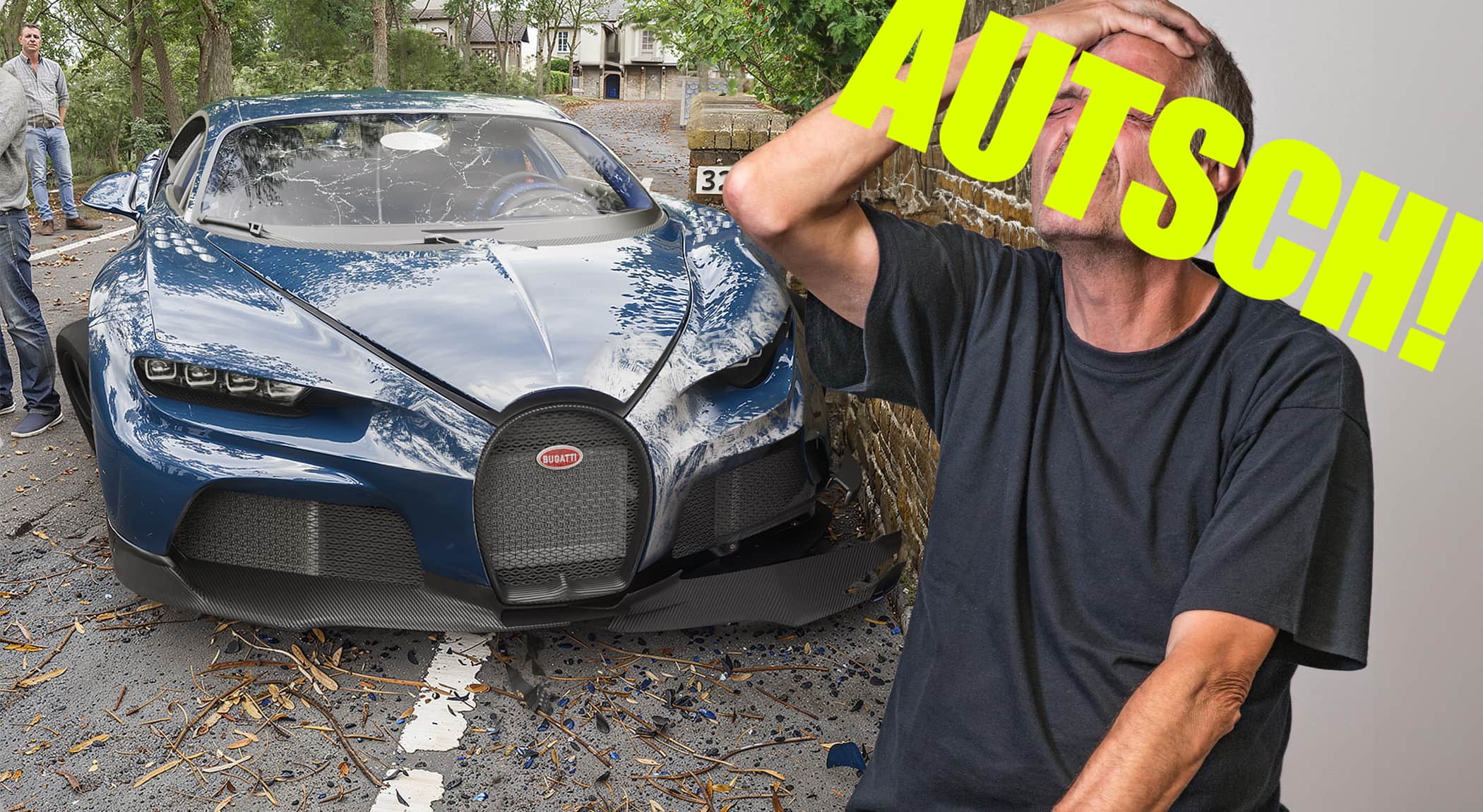 Bugatti Veyron Unfall Wasser Sport Auto Ausgabe 08/2024